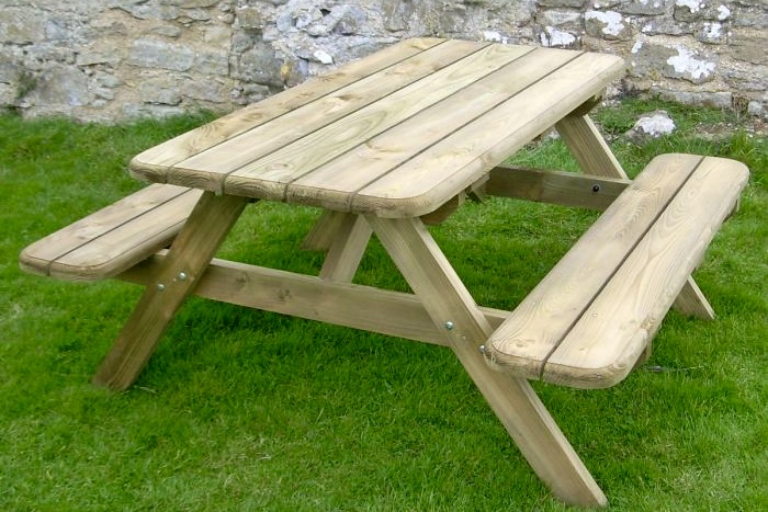 Picnic benches at Rufford Old Hall - Southport and Formby Association ...